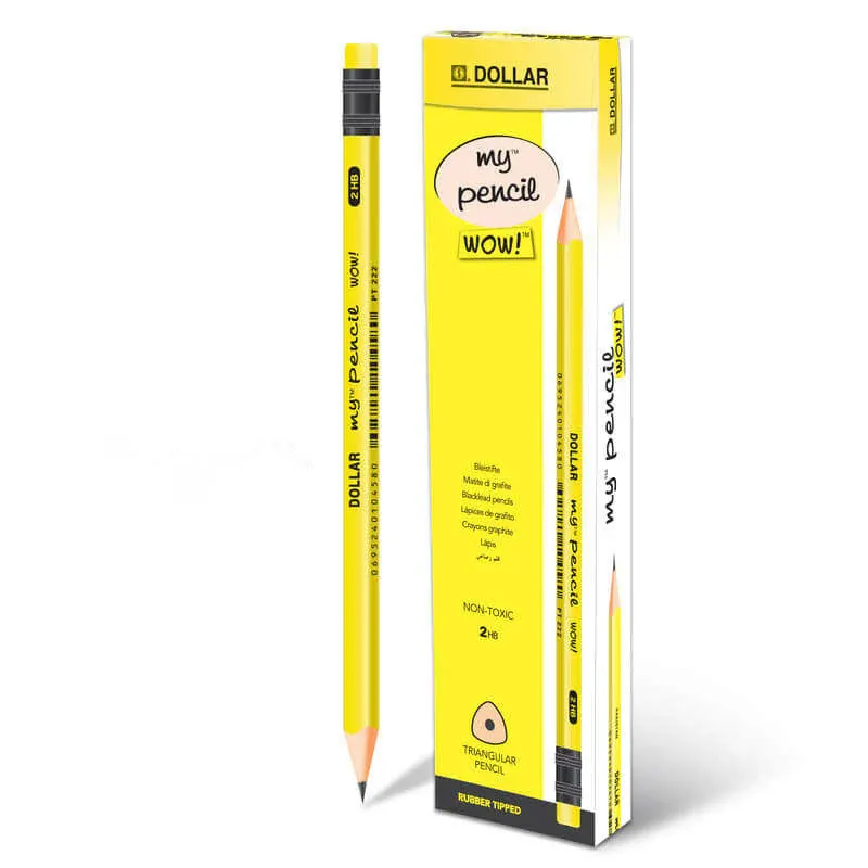 Dollar My Pencil Wow 2HB (12 Pack) | Geto.pk